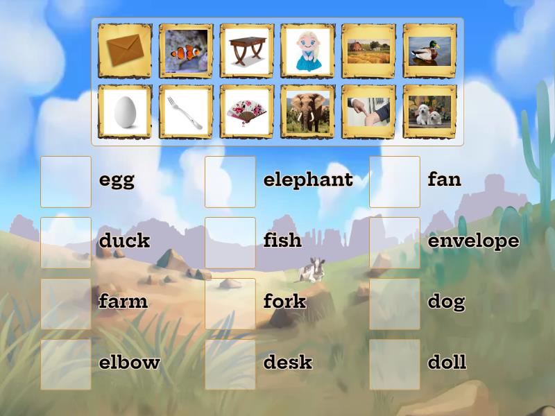 Unit 2 : Dd Ee Ff #The Alphabet #Oxford Phonics World 1 - Match up
