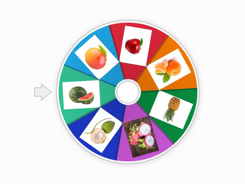 Fruits - Random wheel