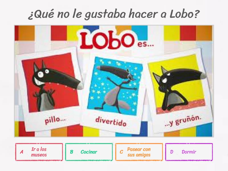 El lobo y el misterio del museo - Quiz