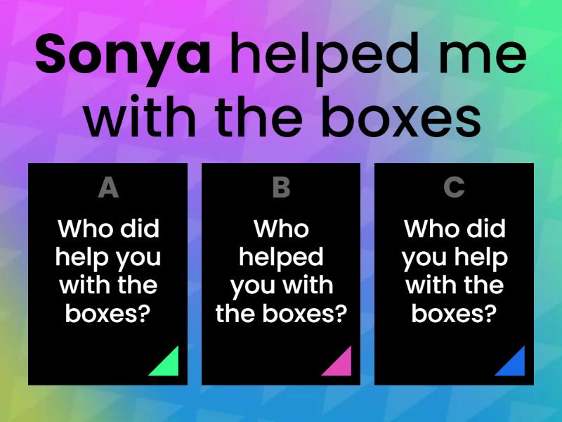 Questions with and without auxiliary verbs - Cuestionario