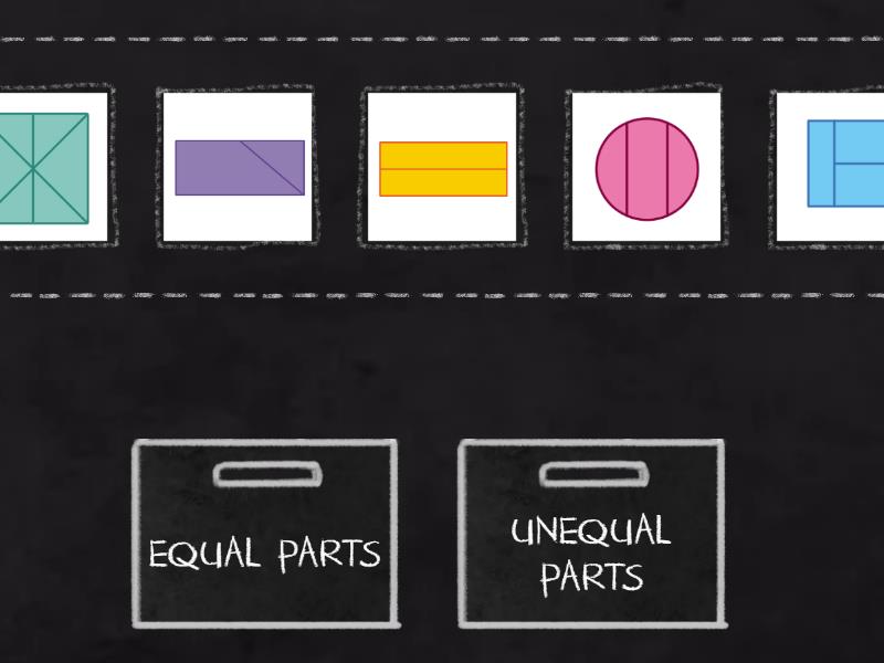EQUAL VS UNEQUAL PARTS - Speed sorting