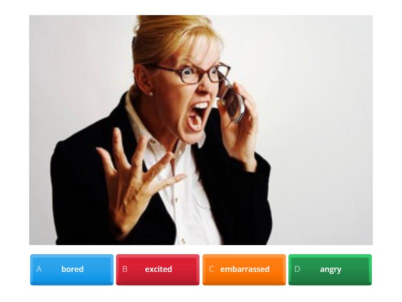 Solutions Elem 2G Feelings - Quiz