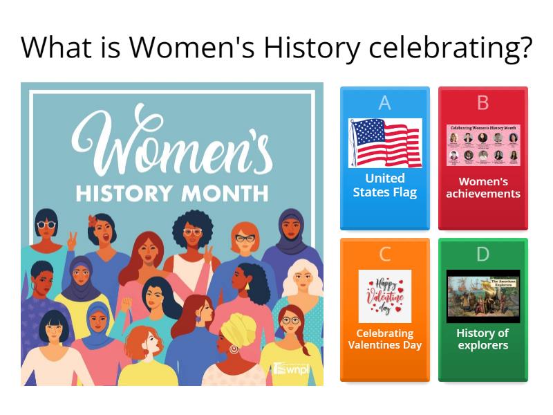 Women's History Month - Quiz