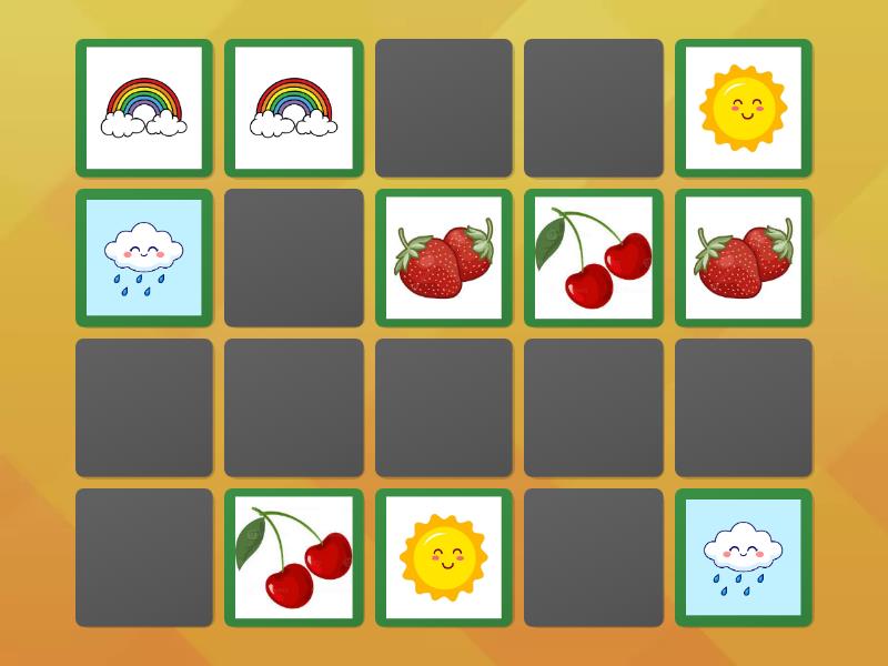 Memory Primavera - Matching pairs