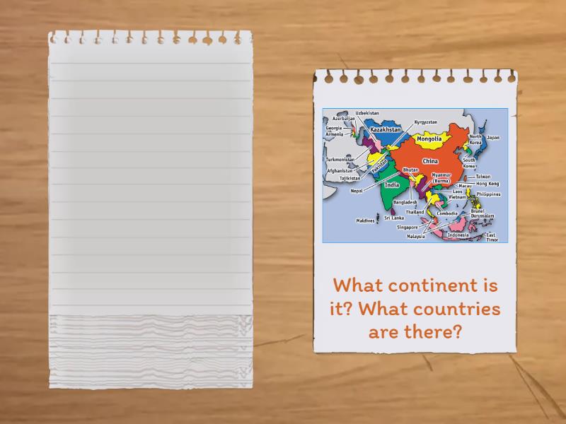 Roadmap A2 unit 1A - Countries and nationalities - Speaking cards