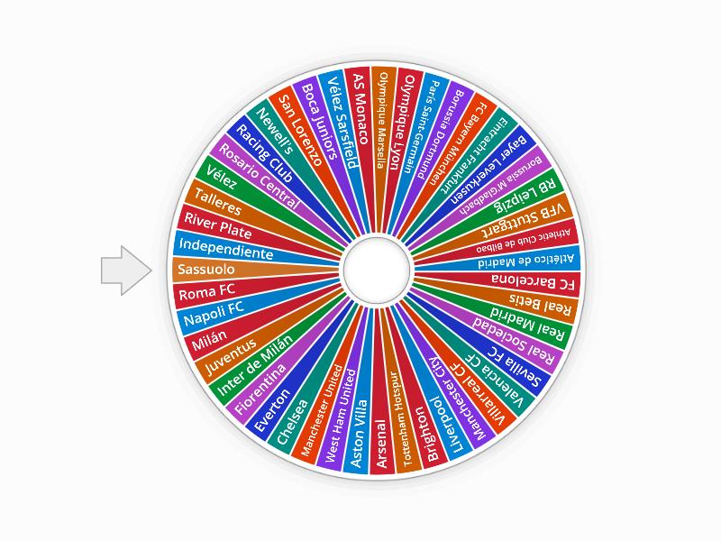 Ruleta Equipos EA FC24 - Spin the wheel
