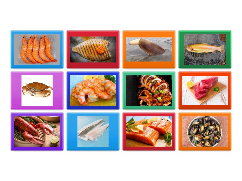Vocabulary: Food: fish and seafood (Level intermediate 1A) - Fichas ...