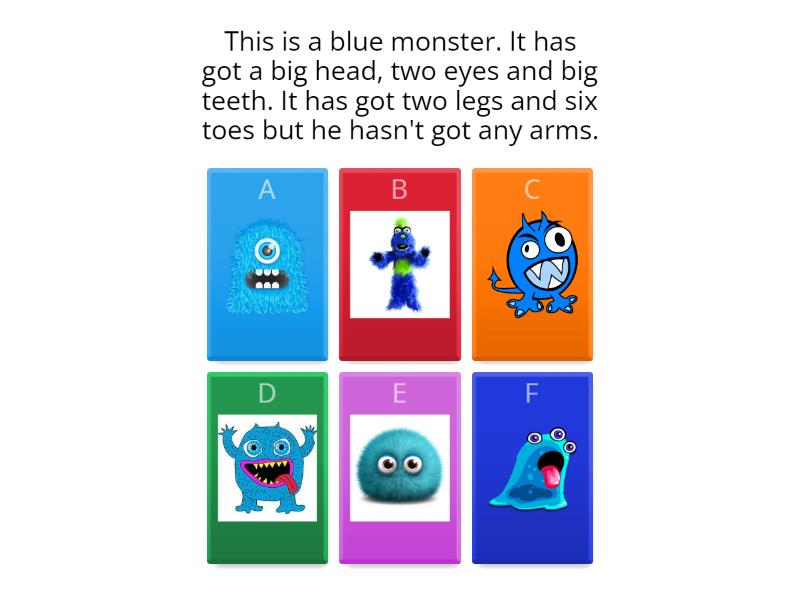 Monsters - Quiz