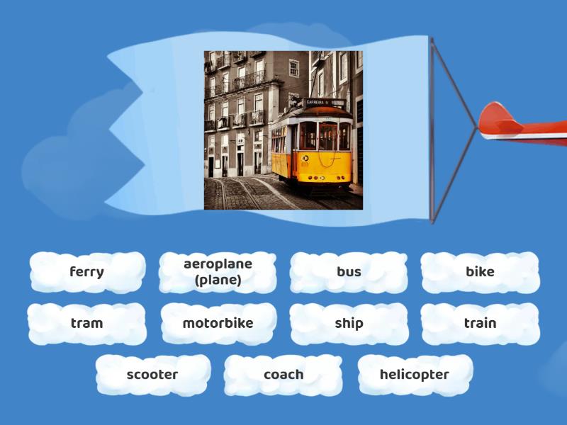 ELE - Unit 7- Transport - Find the match