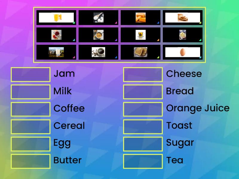 Breakfast - Match up