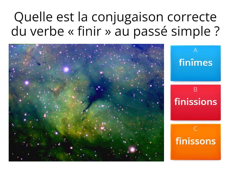 épreuve de français - Quiz