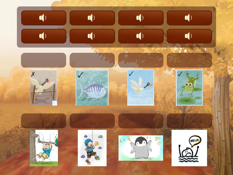 FF1 unit 14 can/can't (1) - Match up