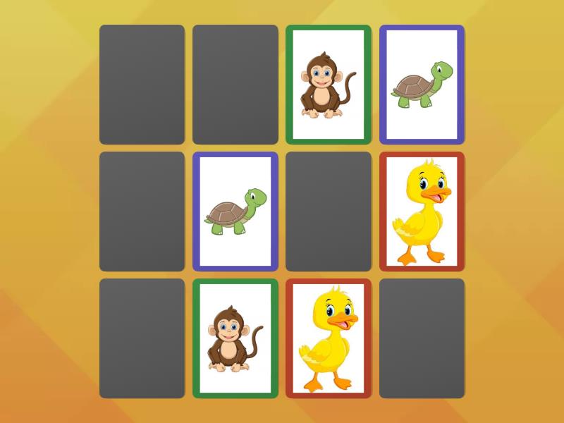 Juego de memoria - Matching pairs