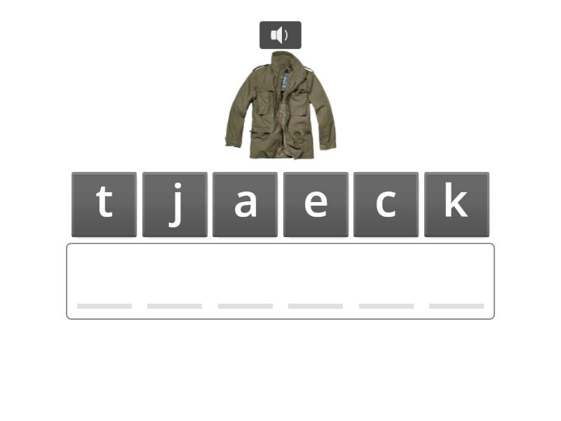 WW6 U4 Whose backpack is it - Anagram