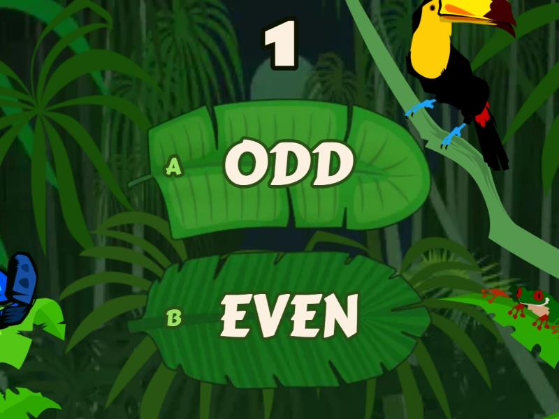 ODD AND EVEN - Quiz