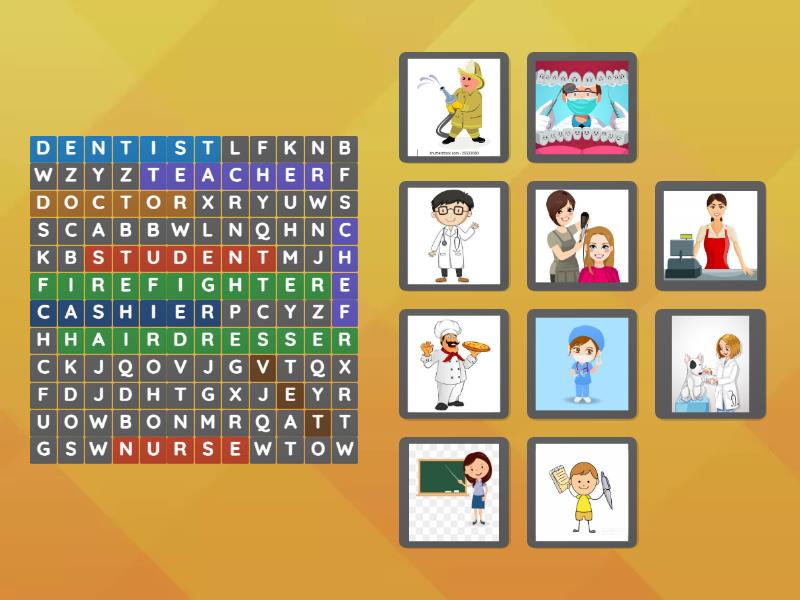 Jobs - Wordsearch