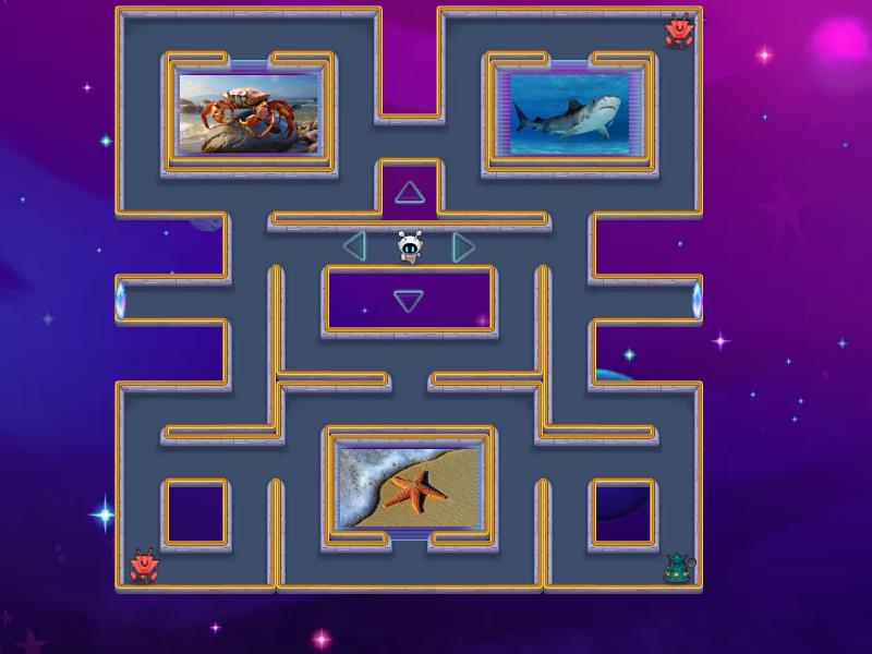 binatang laut - Maze chase