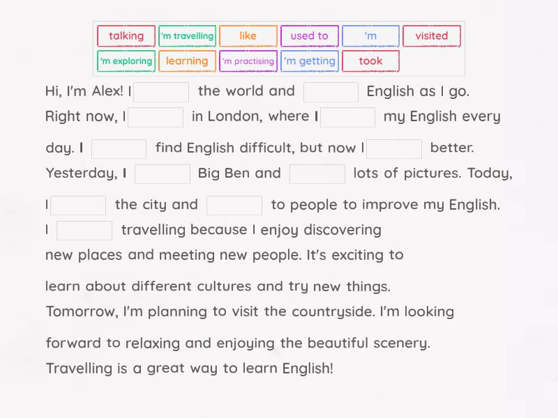 Week 4 | Revision. Grammar - Missing word