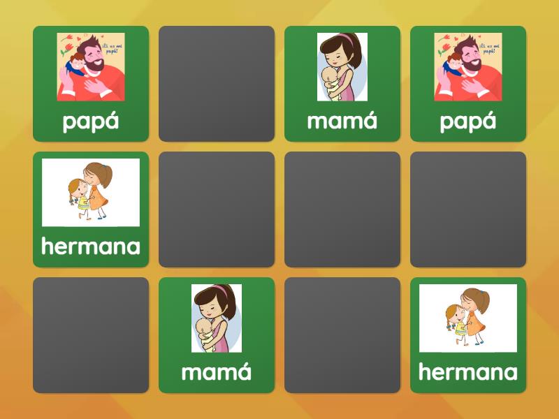 Memory Familia - Parejas