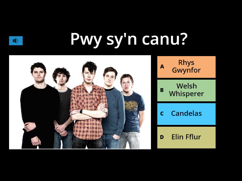 Cwis pwy sy'n canu? CC2 - Quiz