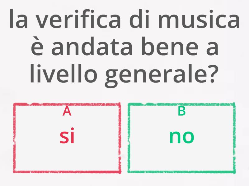 Verifica musica - Quiz