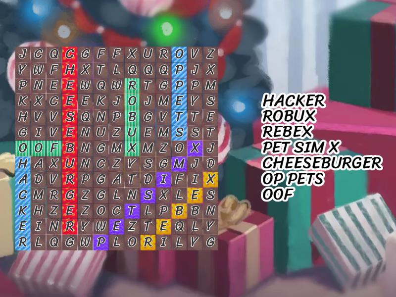roblox - Wordsearch