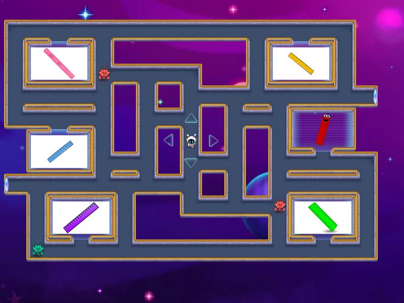 PACMAN SCHOOL OBJETCTS - Maze chase