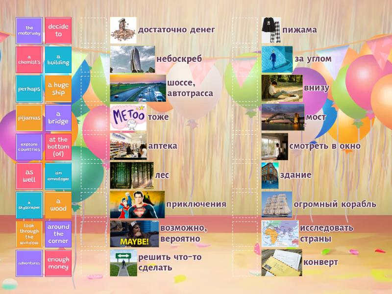 Storyfun 5 unit 5 (part 1) - Match up