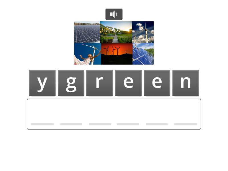 U8 - Lesson 4 (Energy) - Anagram