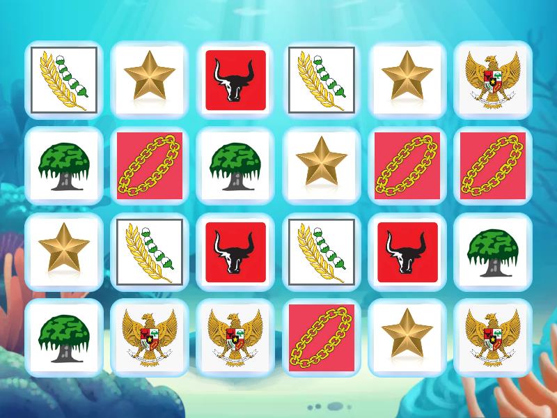 Game simbol pancasila - Fichas giratorias