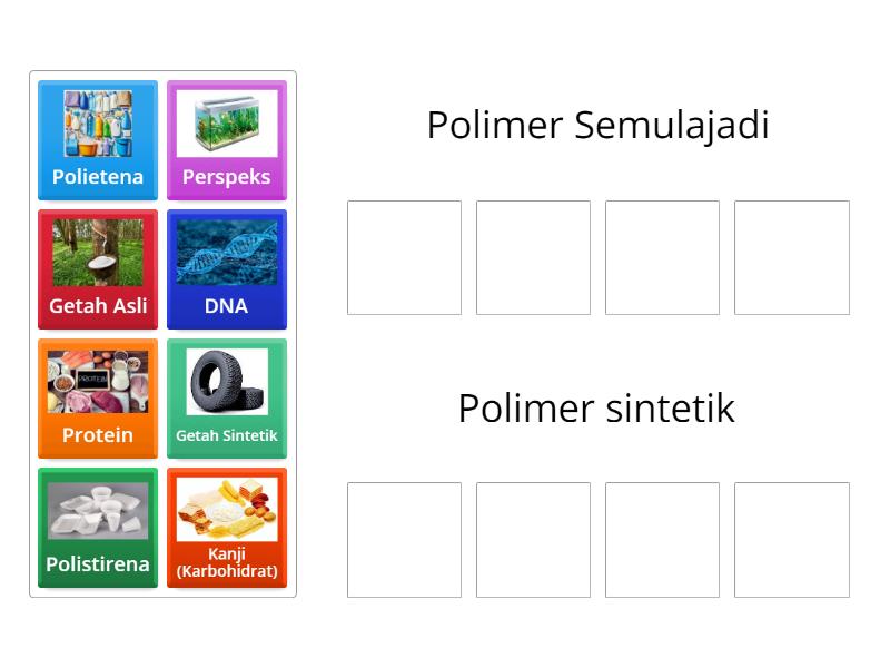 9.3.1 Polimer Sains Tingkatan 4 - Group sort