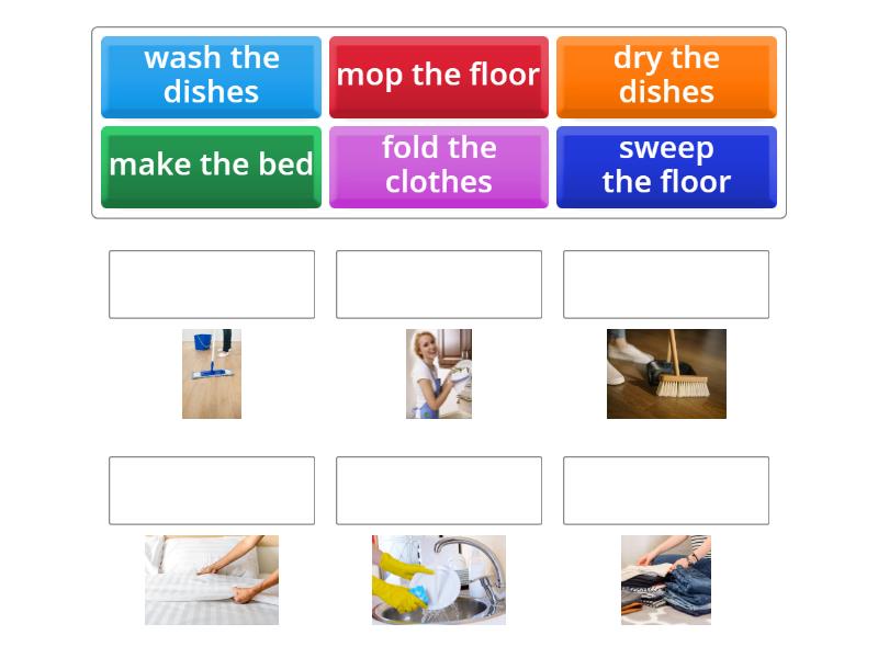 Housework - Match up