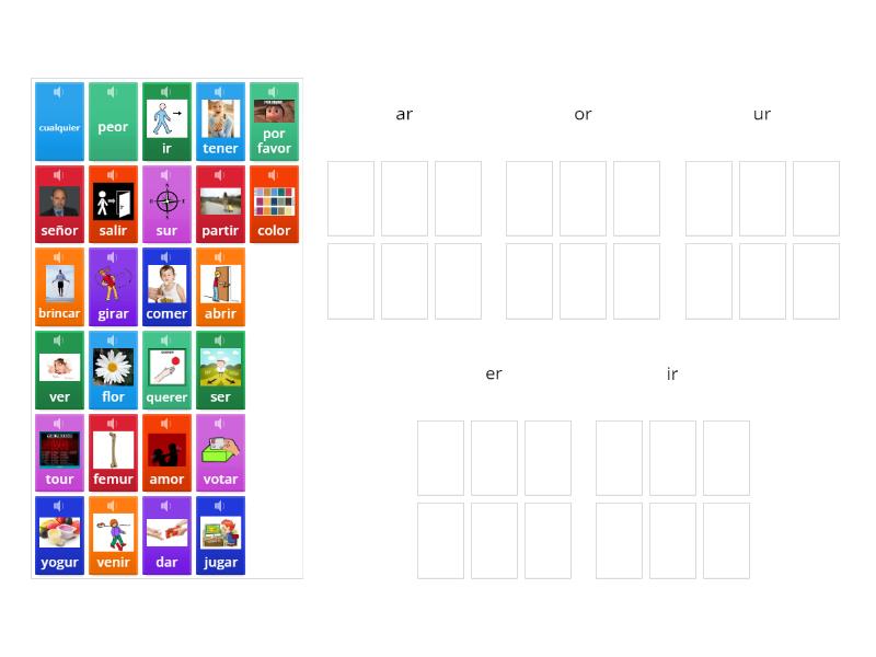 r suave final conciencia fonologica - Group sort