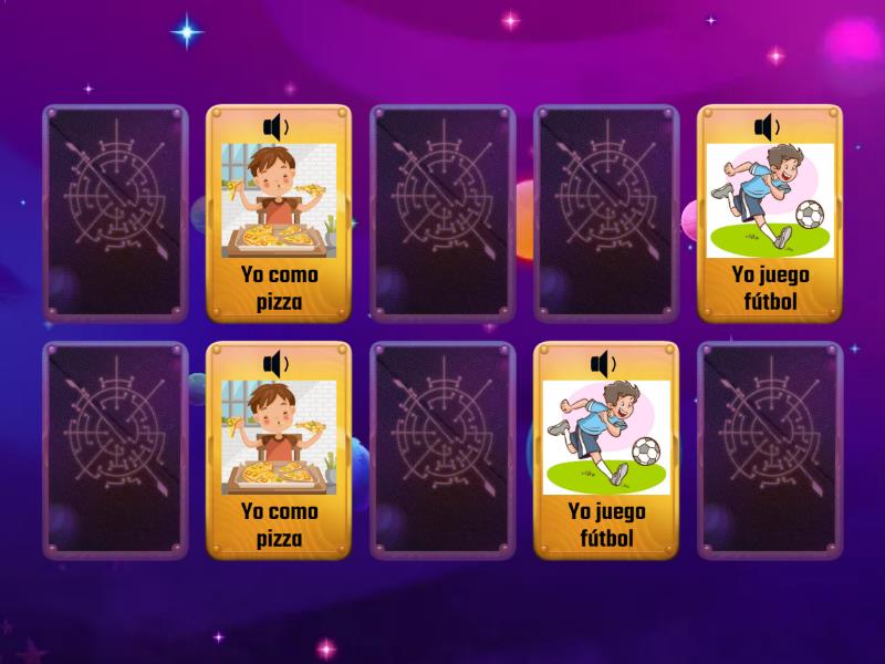 Verbos con Yo - Matching pairs