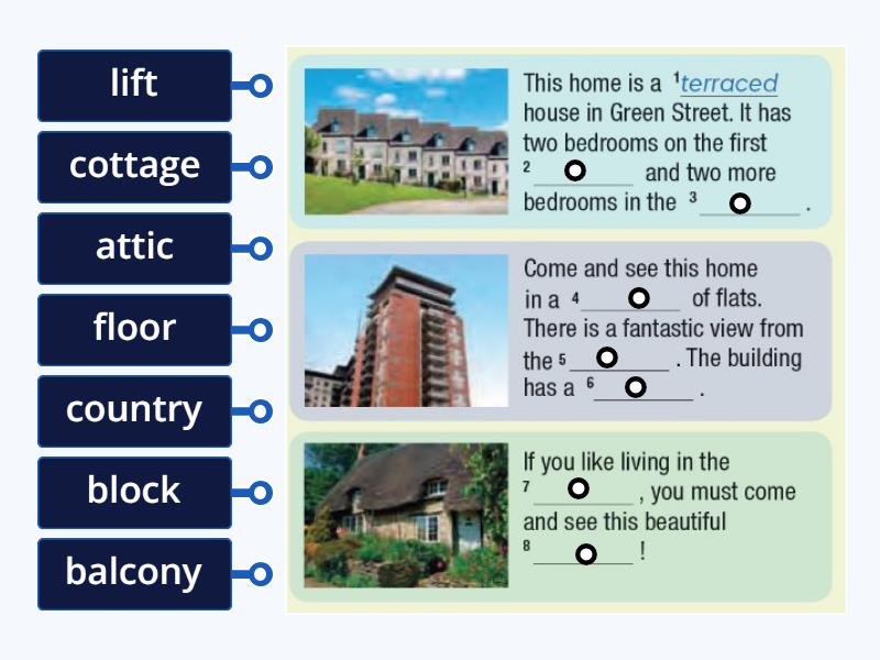 Go getter 3. Unit 7. Revision 1. - Labelled diagram