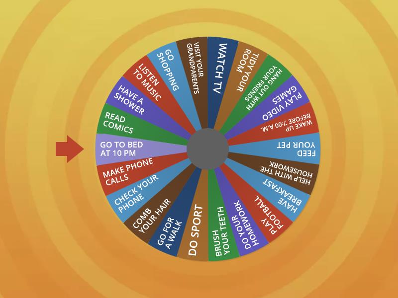 ADVERBS OF FREQUENCY - Random wheel