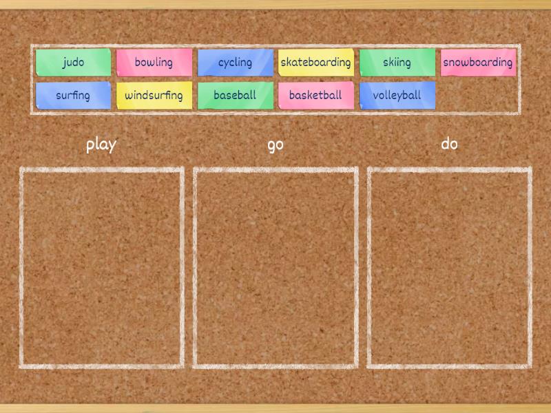 Eyes Open 1 unit 7 anagram - Categorize