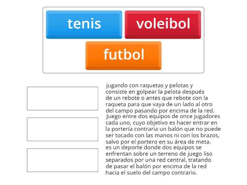 adivina el deporte - Match up