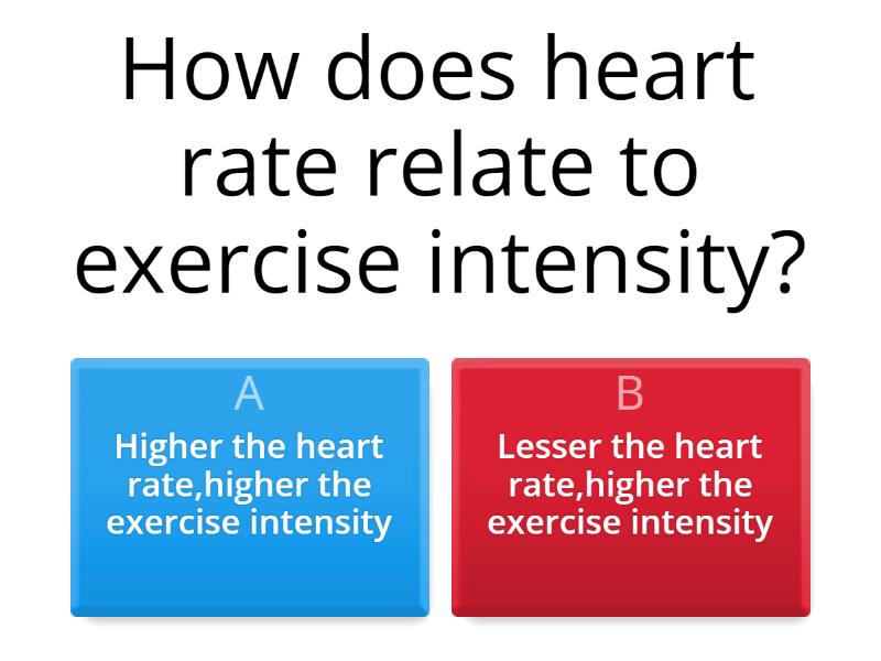 Heart rate - Quiz
