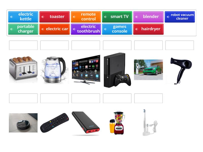 electric devices - Match up