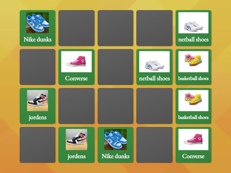 shoes - Matching pairs