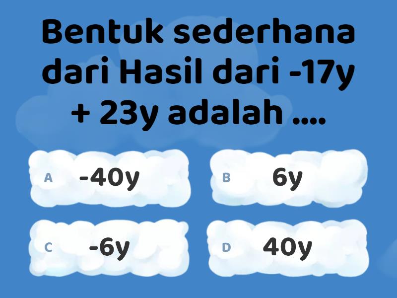 aljabar-penjumlahan-dan-penggurangan-quiz
