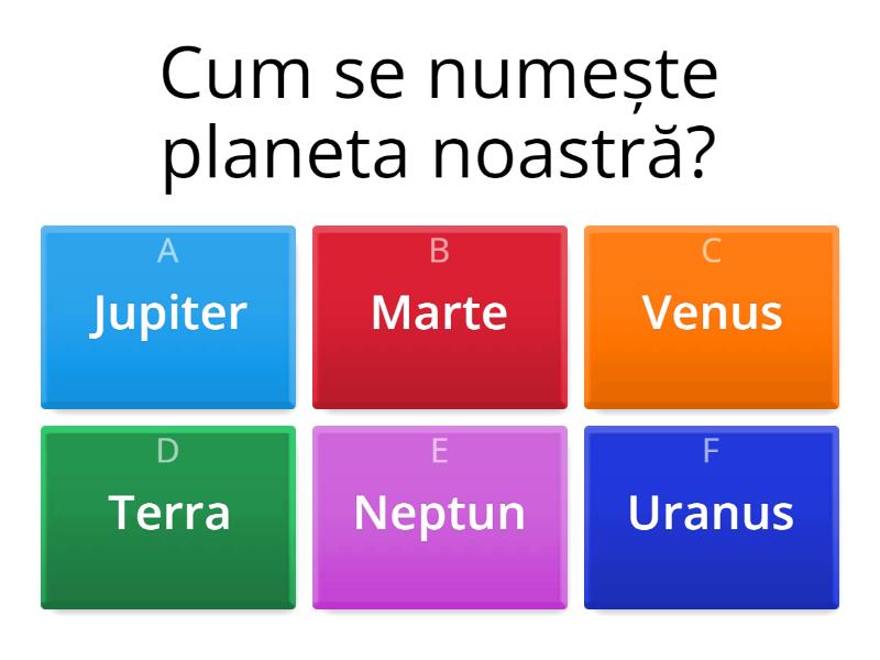 Planeta Terra - Quiz