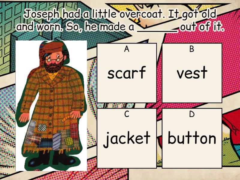 Joseph had a little overcoat - Quiz