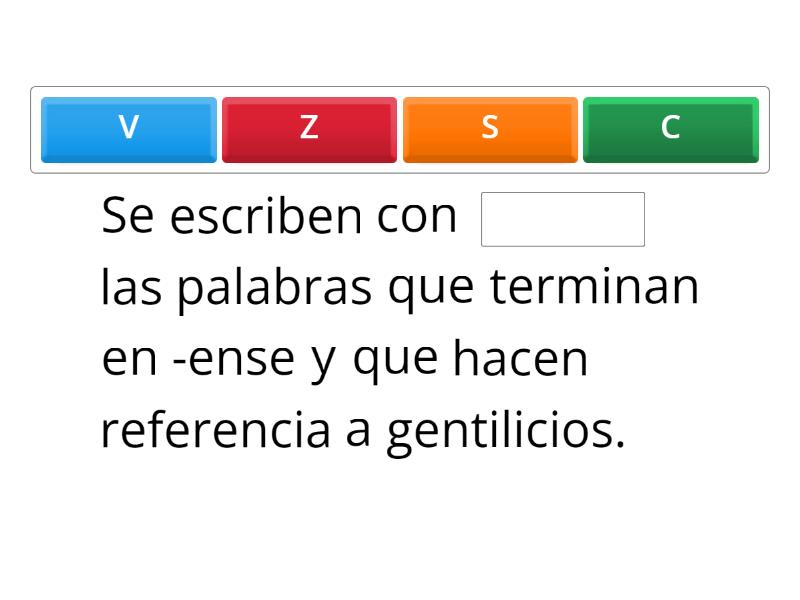 Uso de los Signos de puntuación. Ortografía de B, V, C, S, Z, G, J ...