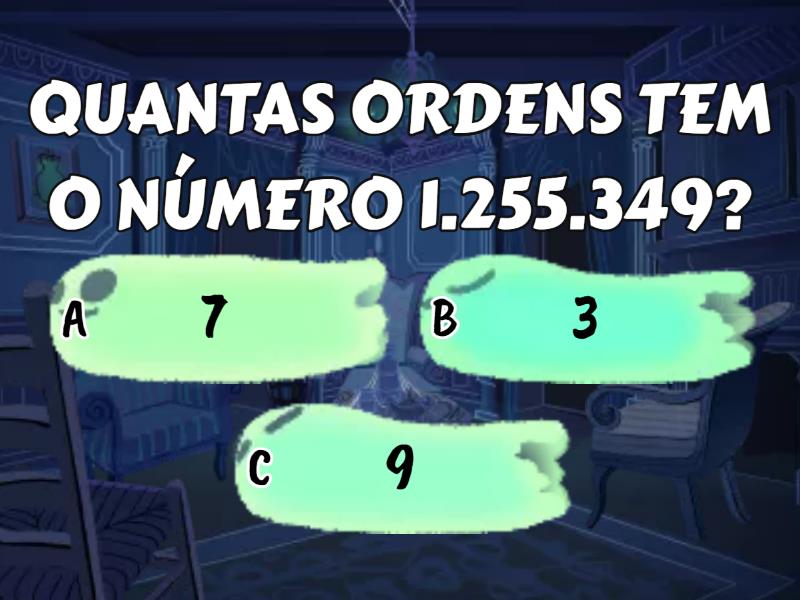 ORDENS E CLASSES - Quiz