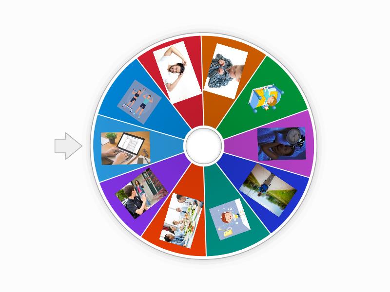 Daily routine - Random wheel