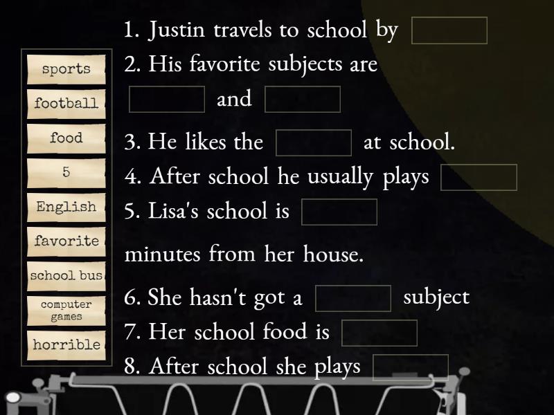 Level 4 Unit 3 lesson 3 listening - Completa la oración