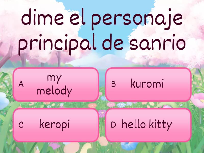 sanrio - Quiz