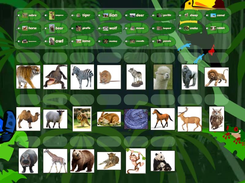 2306 Ulugbekova Madina "Animals" - Match up